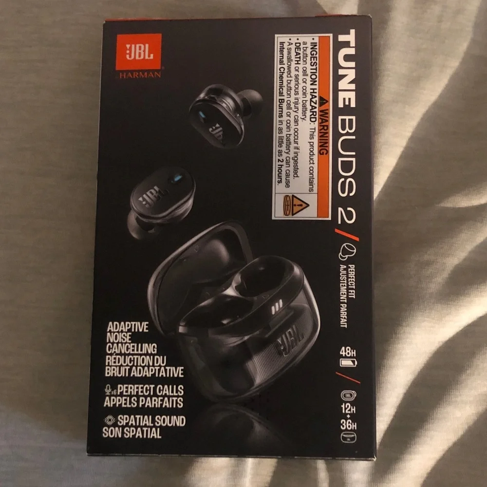 JBL | Headphones | Jbl Tune Buds 2 Black Wireless Earbuds | Poshmark